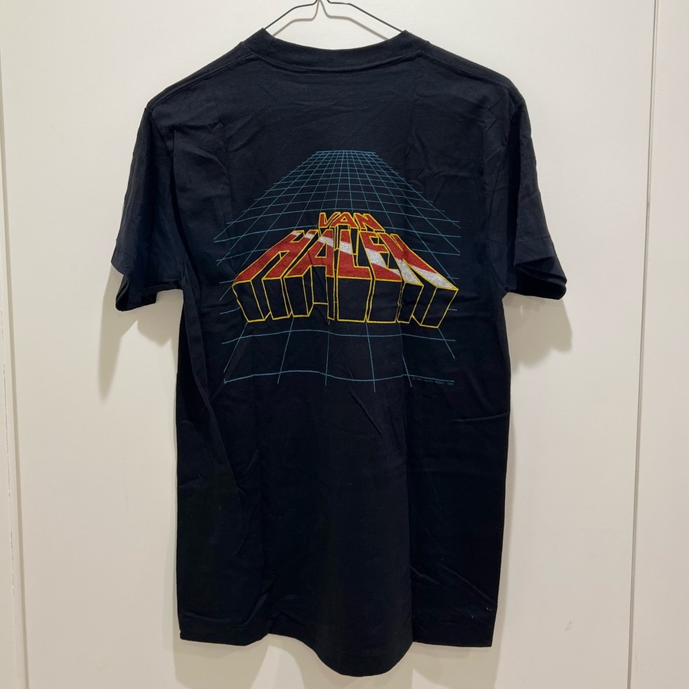 Rare Van Halen 1987 Tour Vintage Tee - Gem